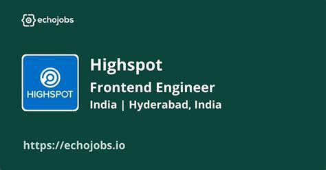 Highspot Is Hiring Frontend Engineer Ii Training And Coaching India Hyderabad India Html