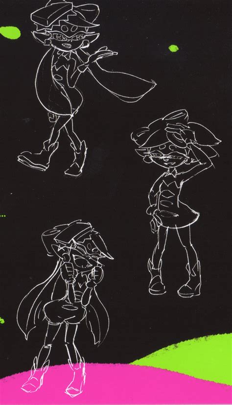 Drawings From Splatoon Art Director Seita Inoue On