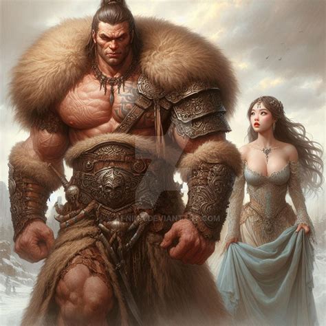 Barbarian Protector 9 By Ai Nina On Deviantart