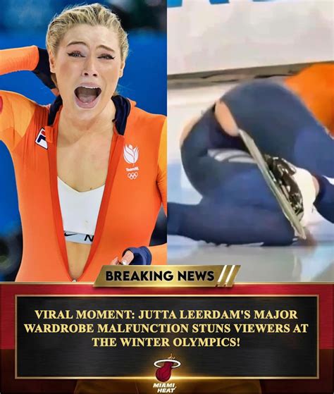 F Miami Video Of Jutta Leerdam Suffering Major Wardrobe Malfunction