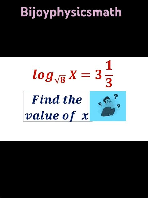 Simple Math Solution Logarithm Algebra Youtube