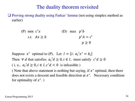 Ppt Chapter 4 Duality Theory Powerpoint Presentation Free Download