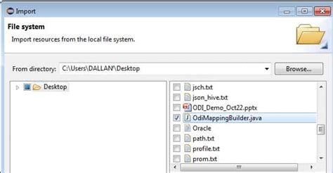Odi 12c Eclipse And Updated Mapping Builder Example