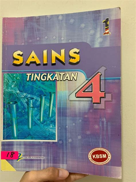 Form 4 Science Textbook Science Textbook Form 4 In Bm Hobbies Toys Books Magazines Textbooks