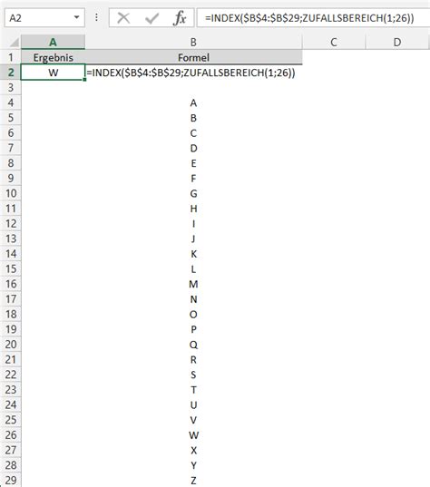 Den Zufall In Excel Kreativ Nutzen Der Tabellenexperte
