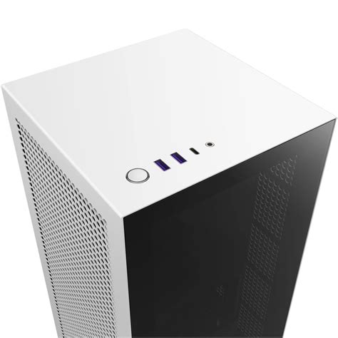 Customer Reviews Nzxt H1 Sff Mini Itx Mini Tower Case With Psu Aio Fan Controller And Pcie