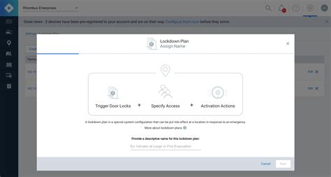 Streamline Emergency Response Introducing Lockdown For Rhombus Access
