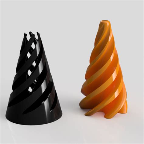 👌 Spiral Fidget Cone High Quality Precision・ Stl File For 3d Printing・cults