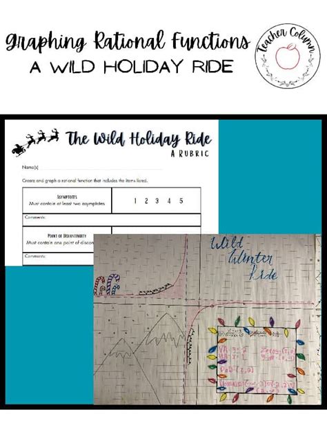 Graphing Rational Functions Project By Teacher Column Tpt