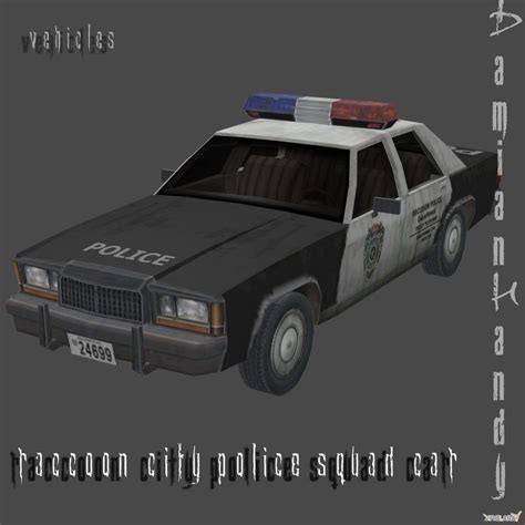 Coche Patrulla De La Patrulla Rpd En Resident Evil 2 Coche Patrulla