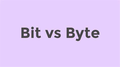 Perbedaan Gigabit Gigabyte Megabit Megabyte Bit Dan Byte Dalam Internet