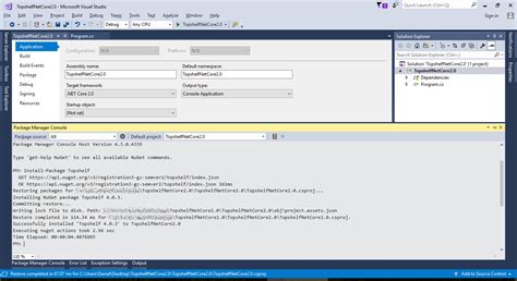 Net Core 20 Referencing Net Framework Libraries A Topshelf