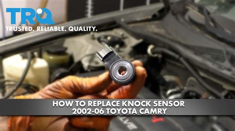 How To Replace Knock Sensor 2002 06 Toyota Camry 1a Auto