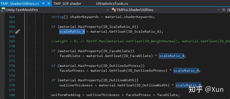Tmptextmeshpro优化篇 — 描边投影效果 知乎