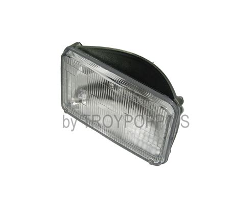 837303 One 1 New Oem Glass Rectangular Headlight Halogen Sealed Beam