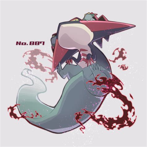 Dreepy And Dragapult Pokemon Drawn By Yuni Unitary 580 Danbooru