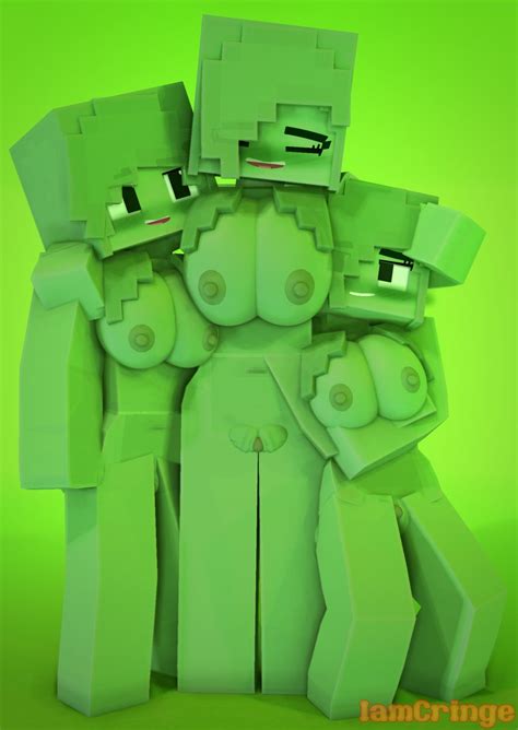 Rule D Girls Iamcringe Artist Minecraft Monster Monster Girl Nude Slime Slime Girl