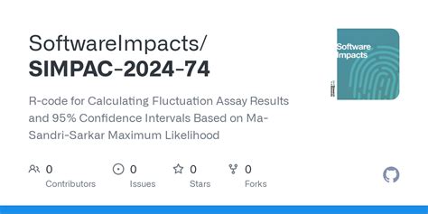 github softwareimpacts simpac 2024 74 r code for calculating