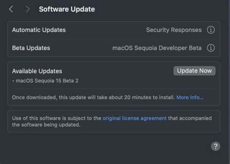 macos sequoia 15 beta 2 available to download