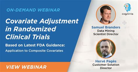 Cognivia On Linkedin Covariate Adjustment In Randomized Clinical