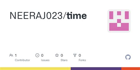 Github Neeraj Time