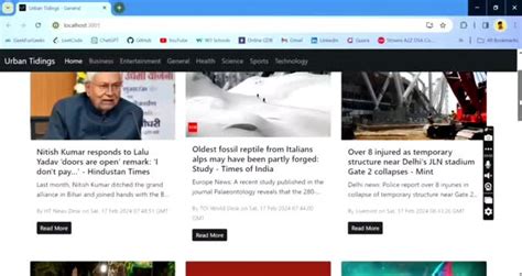 introducing newstidings a new frontend news website sohail mohammad posted on the topic