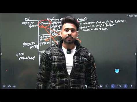 Accounts Class 11 Deprecation State Line Method YouTube
