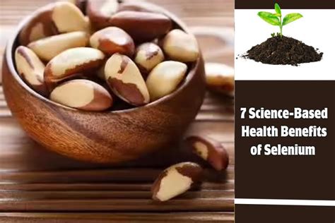 7 science based health benefits of selenium birthday stock
