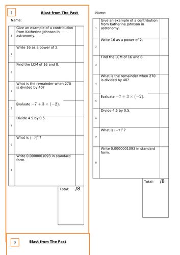 Gcse Indices And Standard Form Pack Teaching Resources
