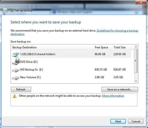 top 3 ways to automatic backup windows 7 to network drive