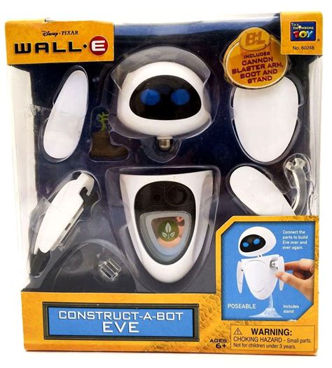Disney Pixar Wall E Construct A Bot Eve Think Way Toywiz