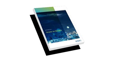 Oracle Database Management Solutions Nutanix