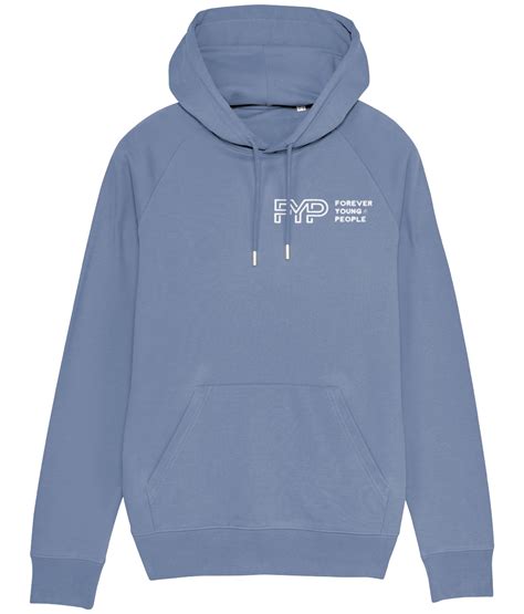 Forever Young People Hoodie With White Logo Forever Young People