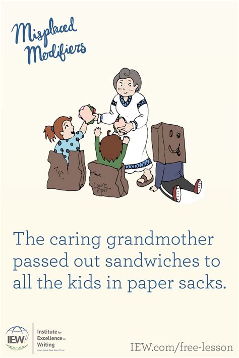 Misplaced Modifiers Free Lessons Language Arts Lessons Misplaced Modifiers