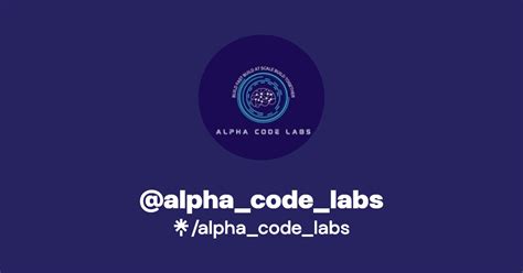 Alphacodelabs Twitter Instagram Linktree