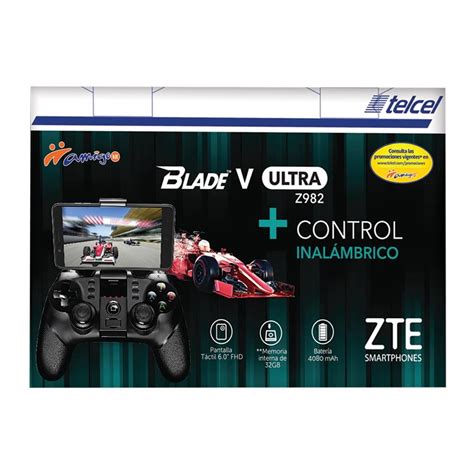 Smartphone Zte Blade V Ultra Z Gb M S Control Inal Mbrico Negro Telcel Walmart