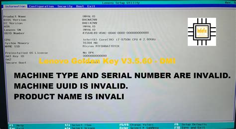 How To Update Lenovo Serial Number Machine Type UUID And Product Name Lenovo Golden Key V How To Update Lenovo Serial Number Machine Type UUID And Product Name Lenovo Golden Key V