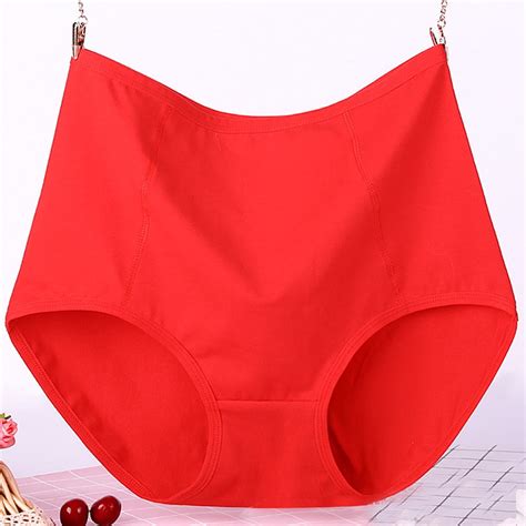 Plus Size Cotton Underwear For Women Sexy Cute Soft Full Coverage Butt