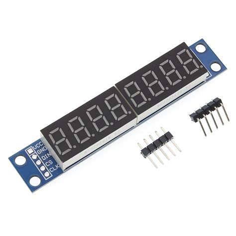 Max7219 Cwg 8 Digit Digital Tube Display Control Module Red Three Io