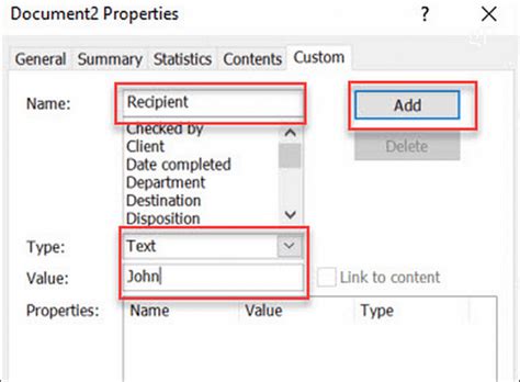 How To Automate Microsoft Word Forms With Custom Fields