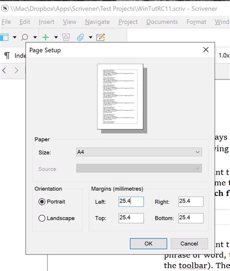 Can A Page Be Formatted Before Compiling Scrivener Literature