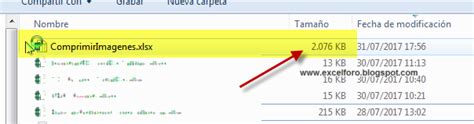 Comprimir Imágenes En Excel Excel Foro Un Blog De Excel