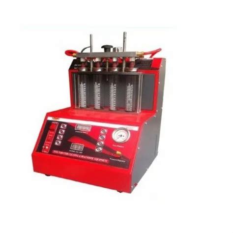 Computerized Injector Cleaning And Testing Machine Semi Automatic