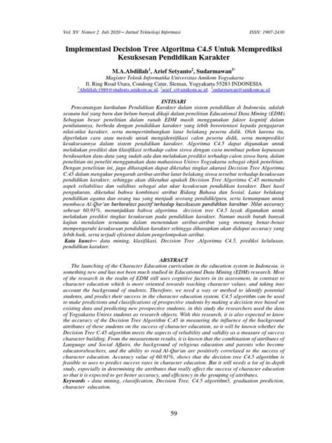implementasi decision tree algoritma c45 0a9a5d15 pdf
