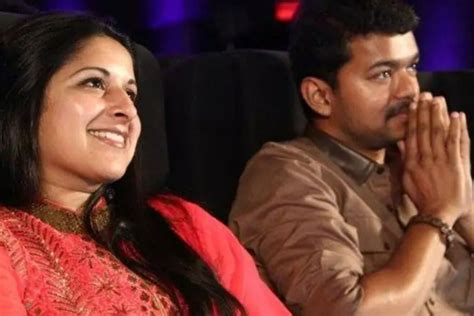 விஜய் சங்கீதா விவாகரத்து வதந்திக்கு முற்றுப்புள்ளி வைத்த விஜய்