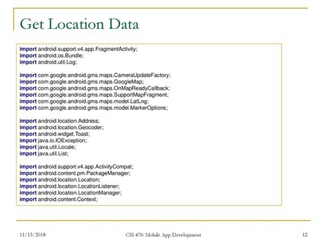 Cis 470 Mobile App Development Ppt Download