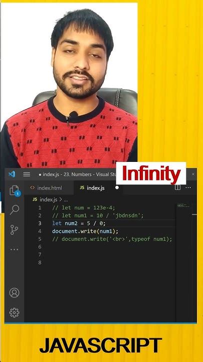 Infinity In Javascript Youtube