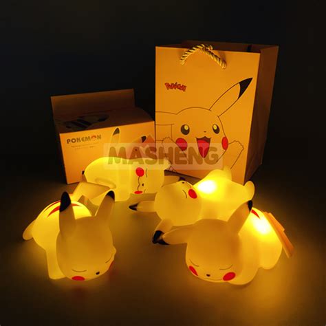 위메프플러스 ⭐정품⭐오리지널 포켓몬 시리즈 피카츄 피규어 무드등 4종 세트 Keeppley레 고 호환블록 포켓몬피규어 포켓몬 오리지널 조명 인테리어