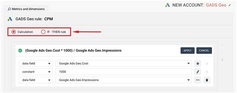 How To Use Calculations And If Then Conditions In Ppc Data Analytics Add On