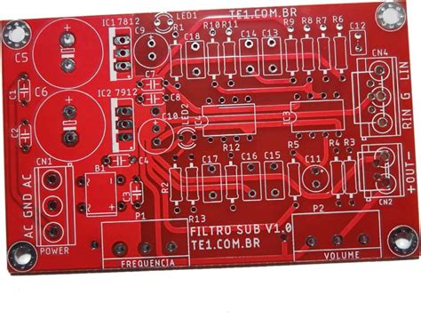 Bass Preamp Circuit Subwoofer Preamplifier Board Xtronic